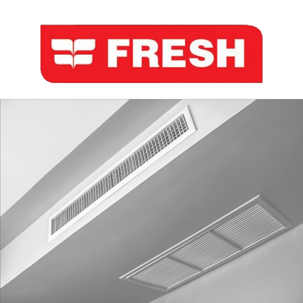 Fresh air conditioner 3 HP cold hot inverter concealed | Silver Air